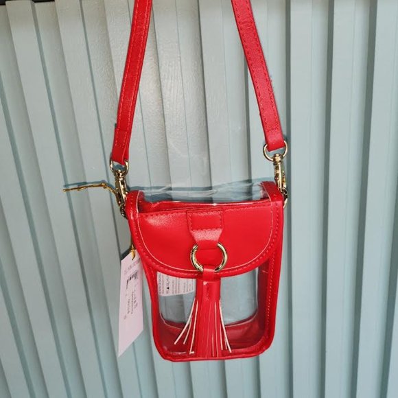 Posh | Bags | Clear Crossbody Purse | Poshmark